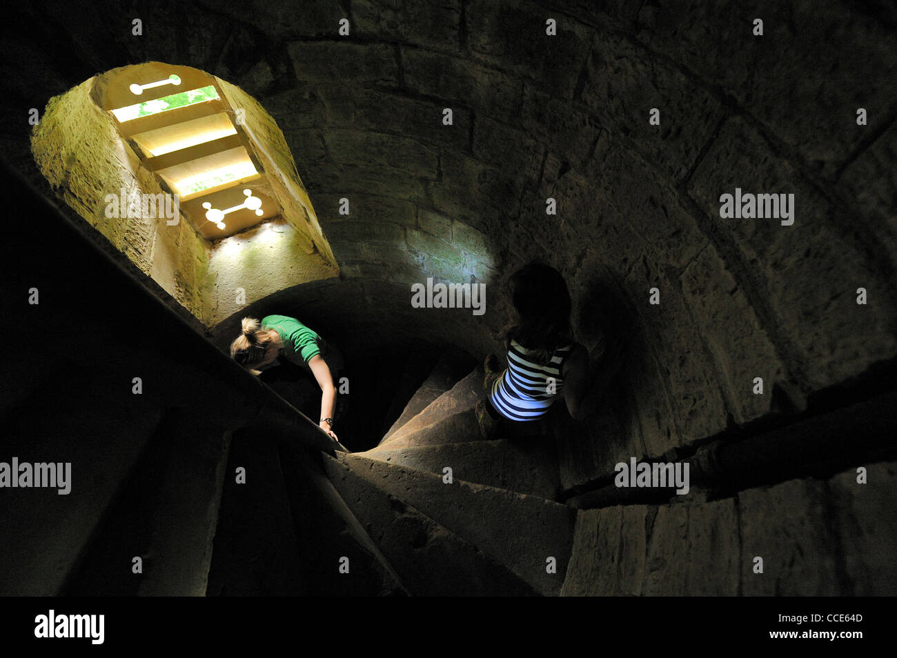 Banwell Bone Cave, scientific site near the village of Banwell, North ...