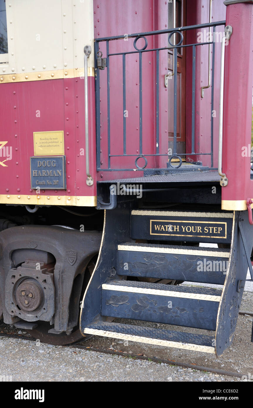 Vintage Grapevine train, Grapevine, Texas, USA Stock Photo - Alamy