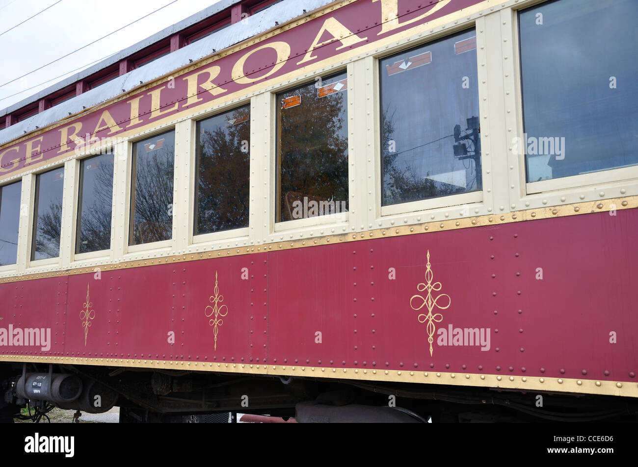 Vintage Grapevine train, Grapevine, Texas, USA Stock Photo - Alamy