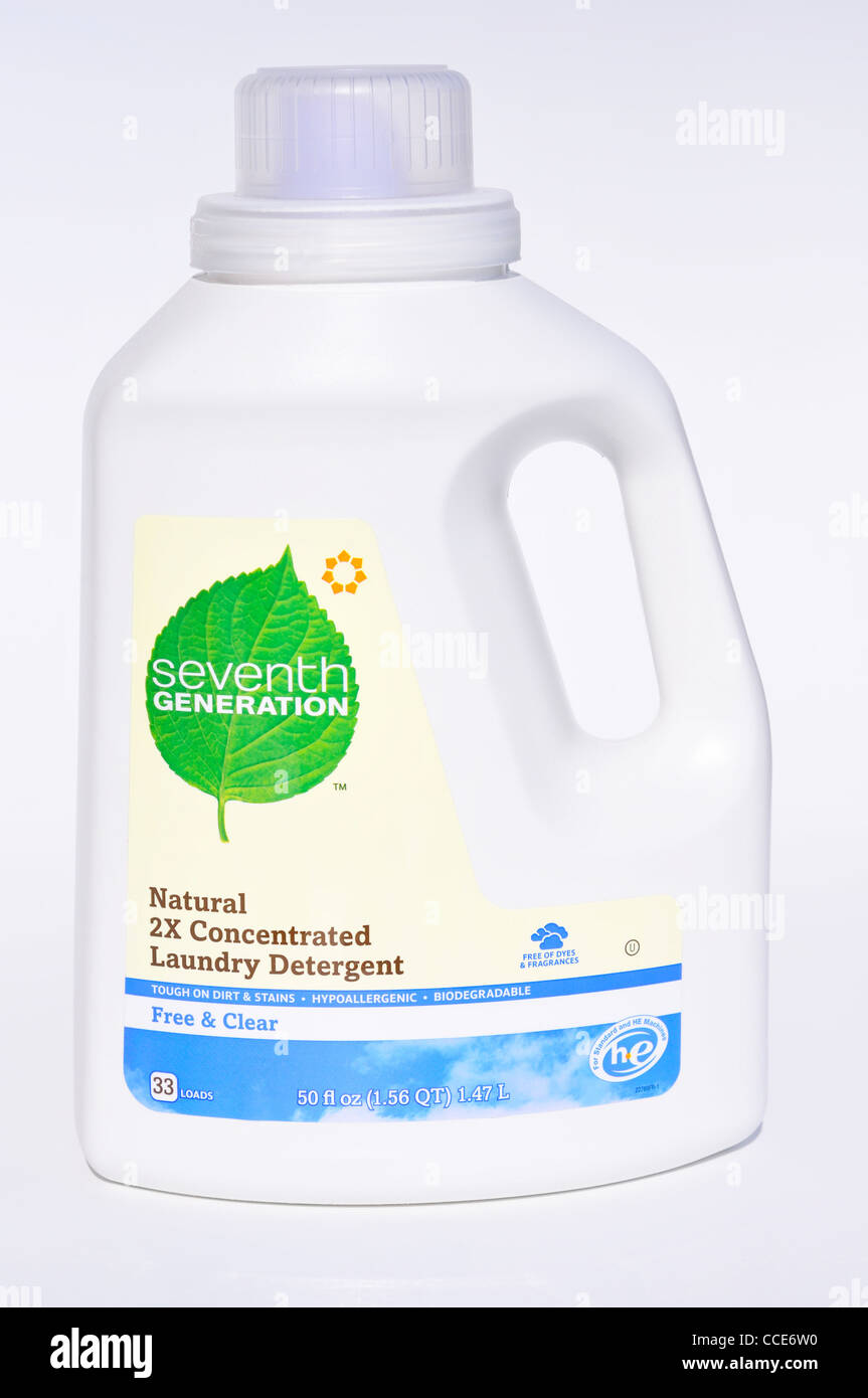 Seventh Generation - natural laundry cleaner Stock Photo - Alamy