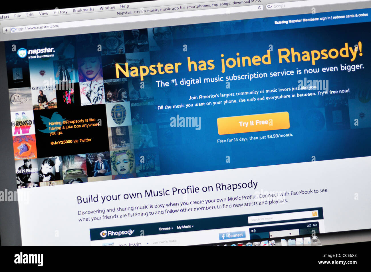 Napster hi-res stock photography and images - Alamy