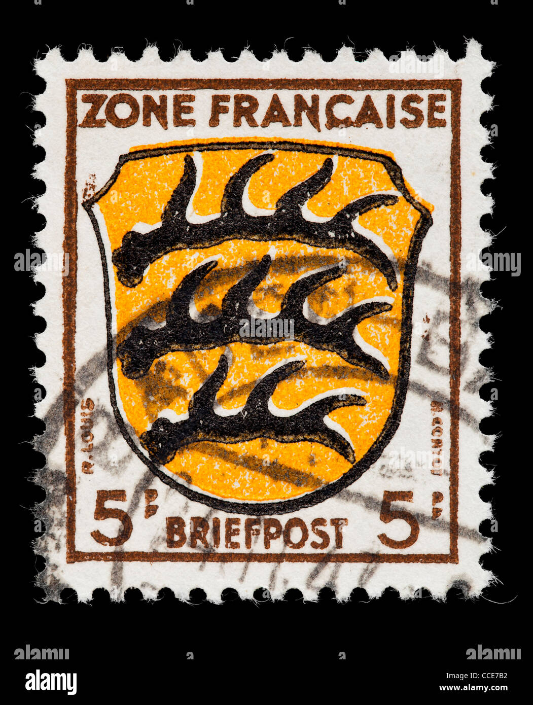 French occupation zone hi-res stock photography and images - Alamy