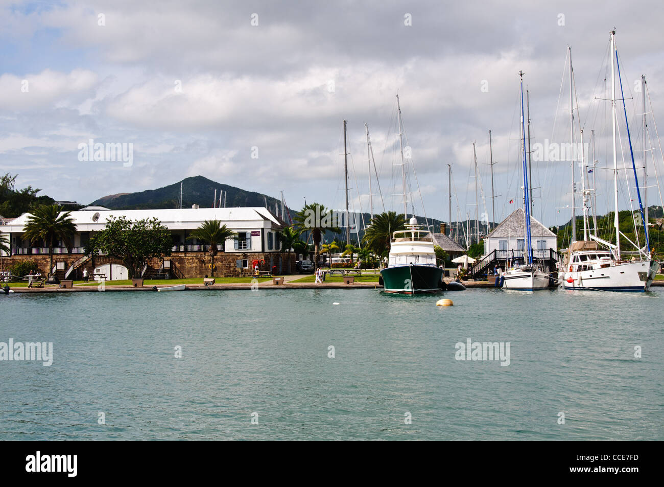 Nelson's Dockyard, English Harbour, Antigua Stock Photo - Alamy