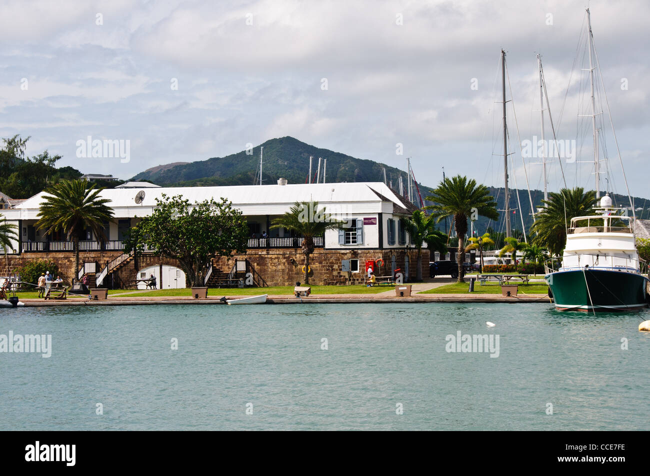 Nelson's Dockyard, English Harbour, Antigua Stock Photo - Alamy