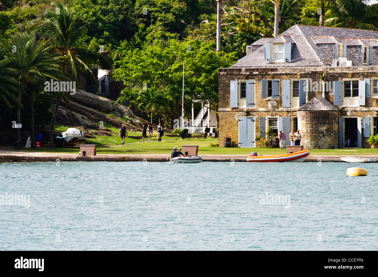 Nelson's Dockyard, English Harbour, Antigua Stock Photo - Alamy