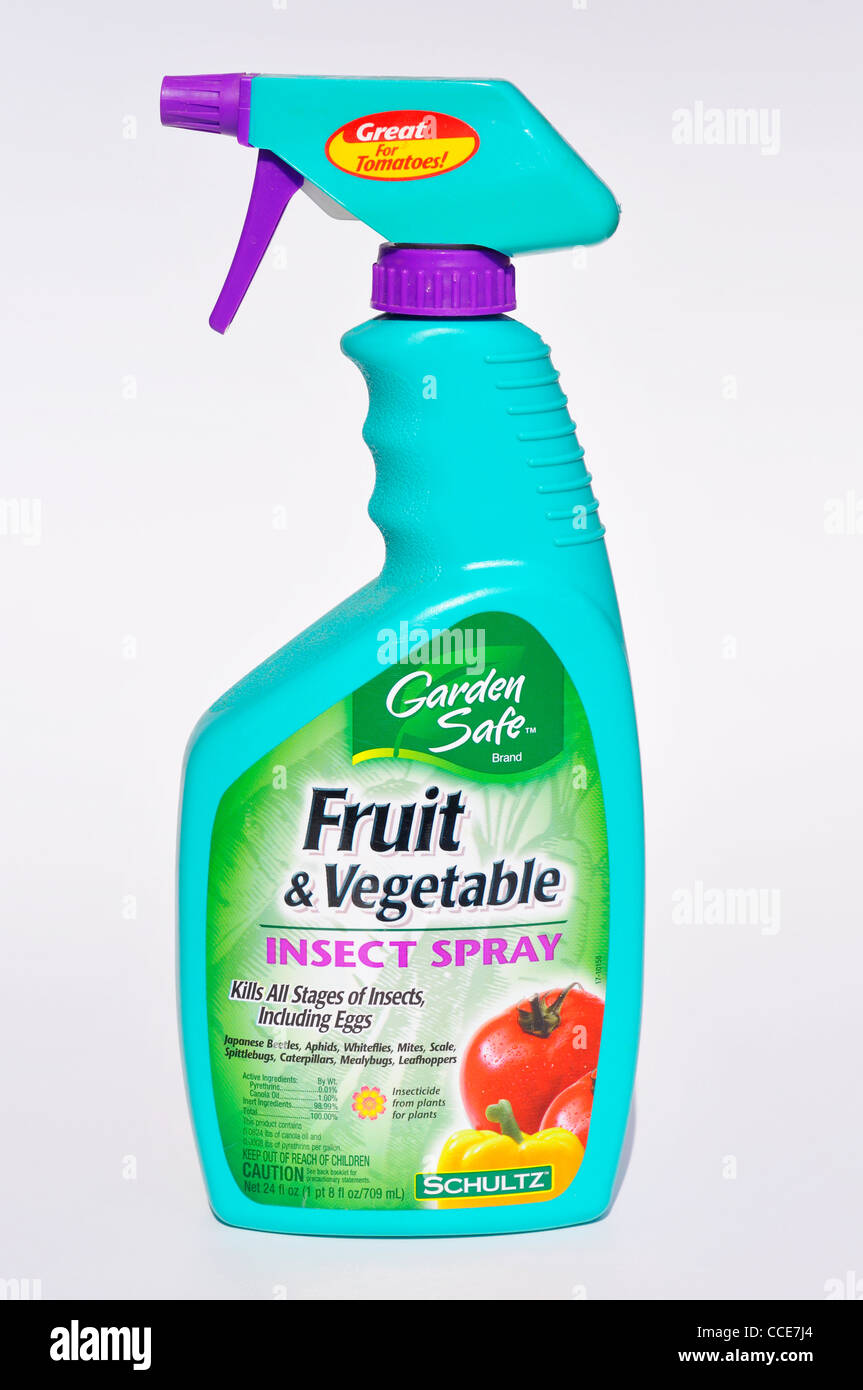 Insect repellent spray Stock Photo - Alamy