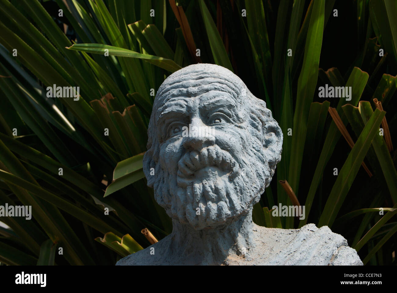 Sculpture of Hippocrates,The father of Medicine Stock Photo - Alamy