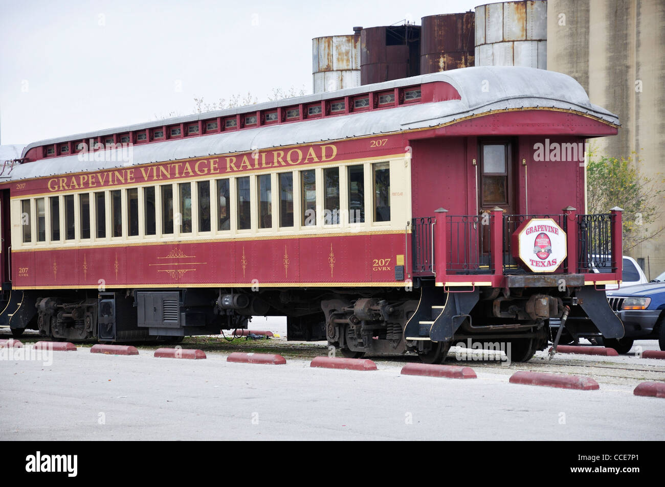 Vintage Grapevine train, Grapevine, Texas, USA Stock Photo - Alamy
