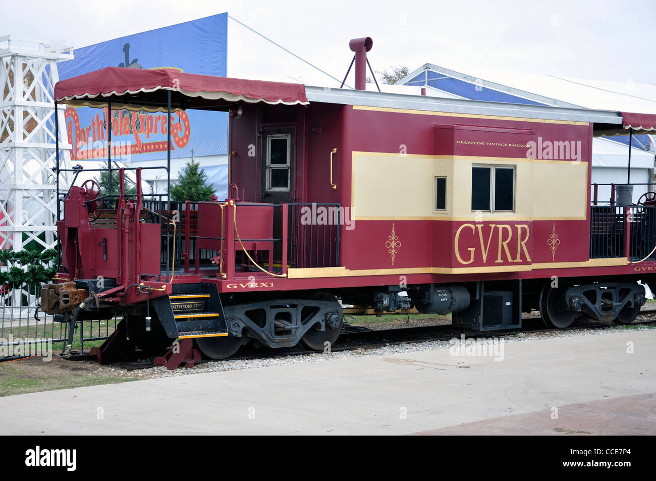 Vintage Grapevine train, Grapevine, Texas, USA Stock Photo - Alamy