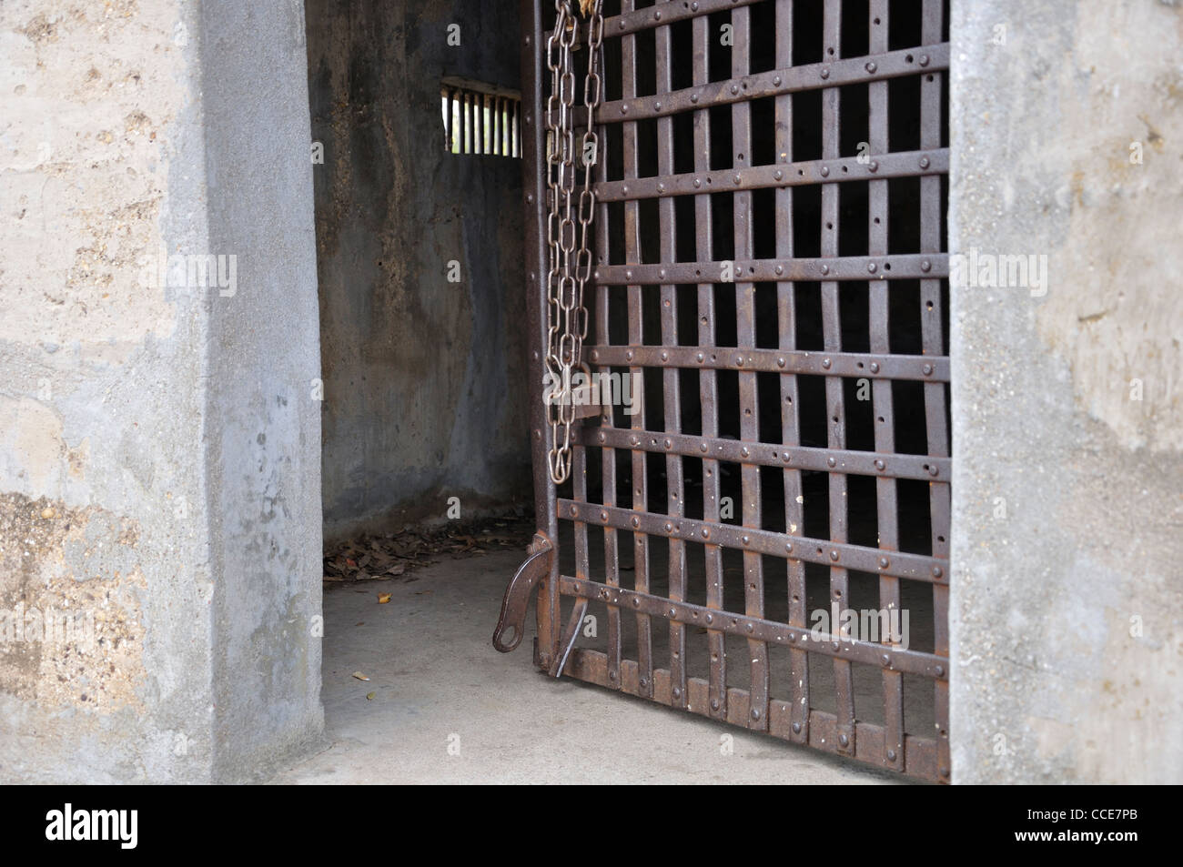 Prison door,Grapevine, Texas, USA Stock Photo - Alamy