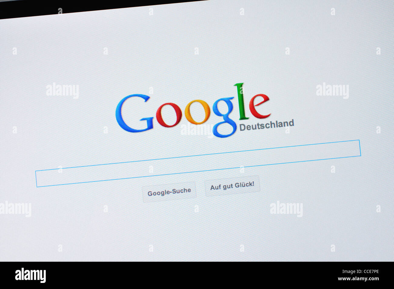 Google.com - German Stock Photo - Alamy