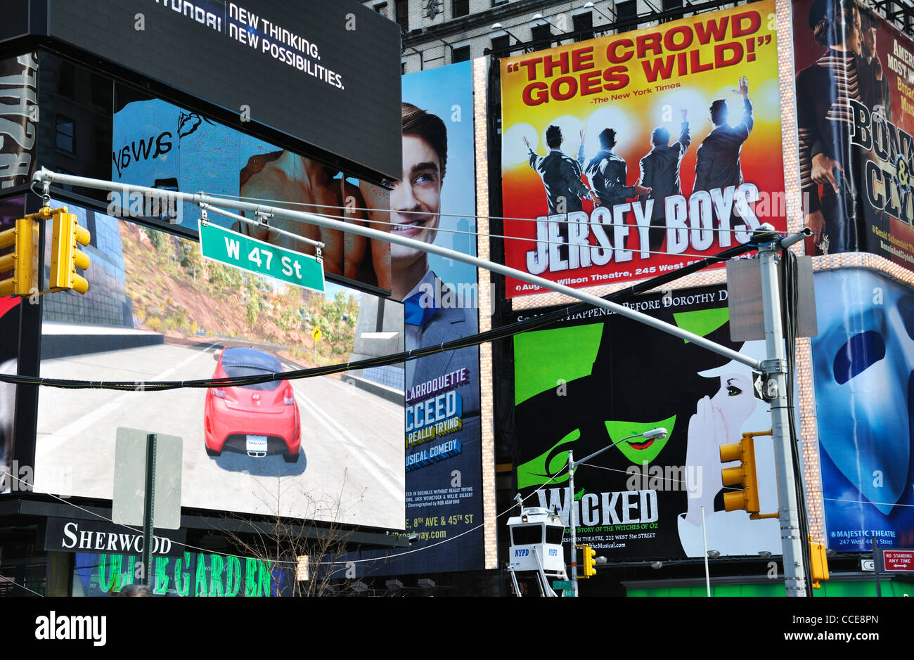 Ads, New York, USA Stock Photo - Alamy