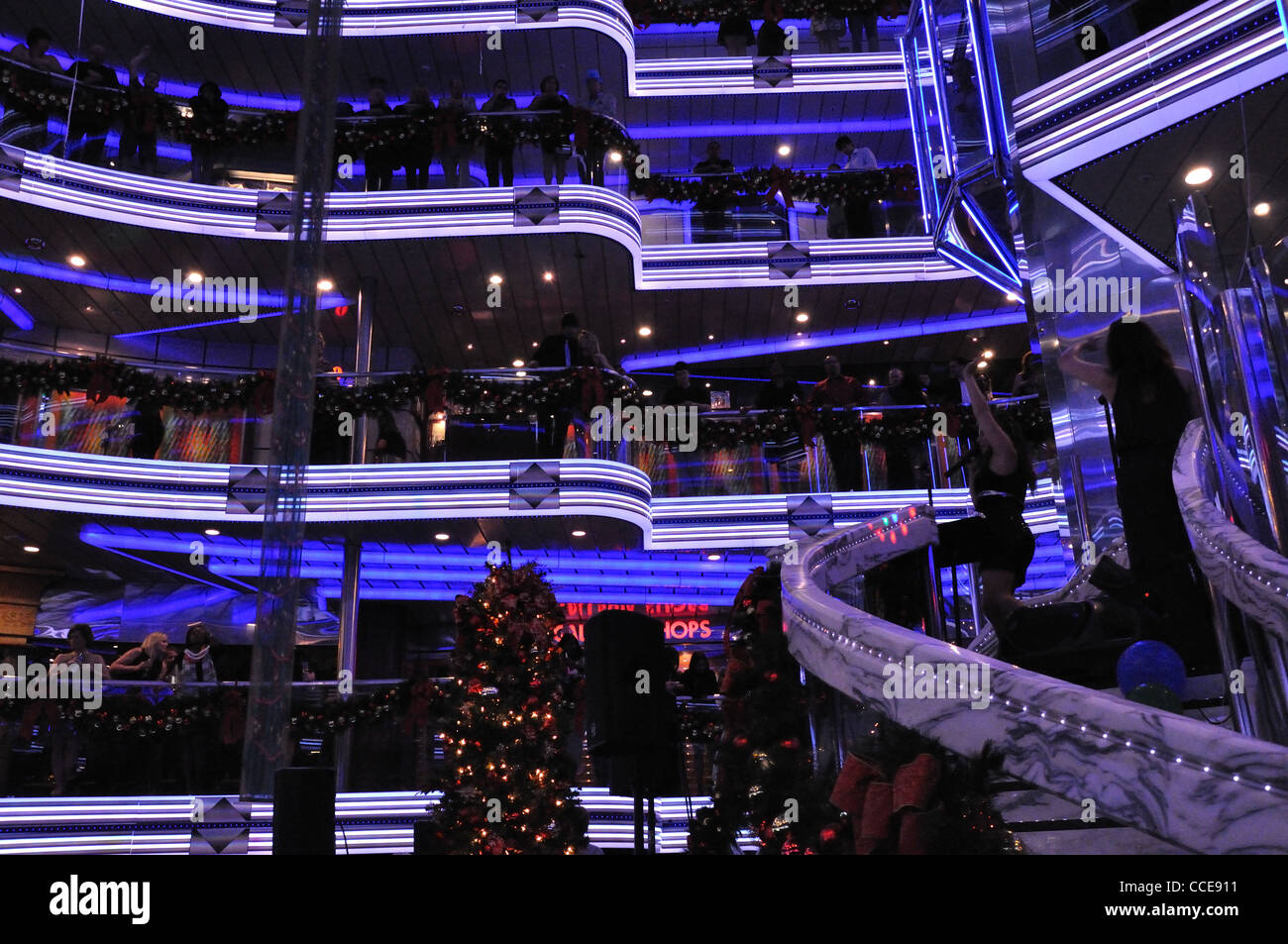 Cruise ship party Stock Photo - Alamy