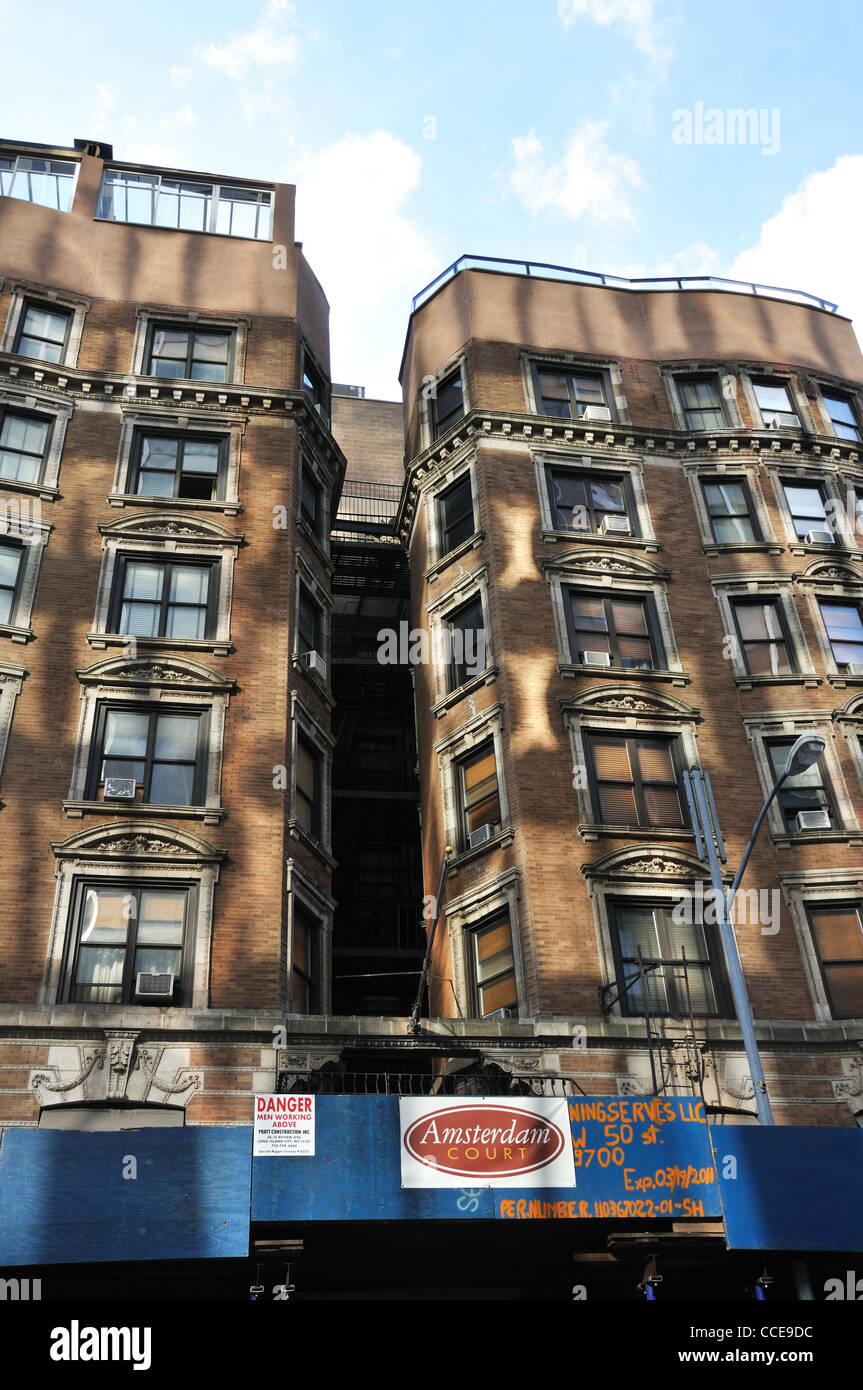 Apartment buildings, New York City, USA Stock Photo - Alamy