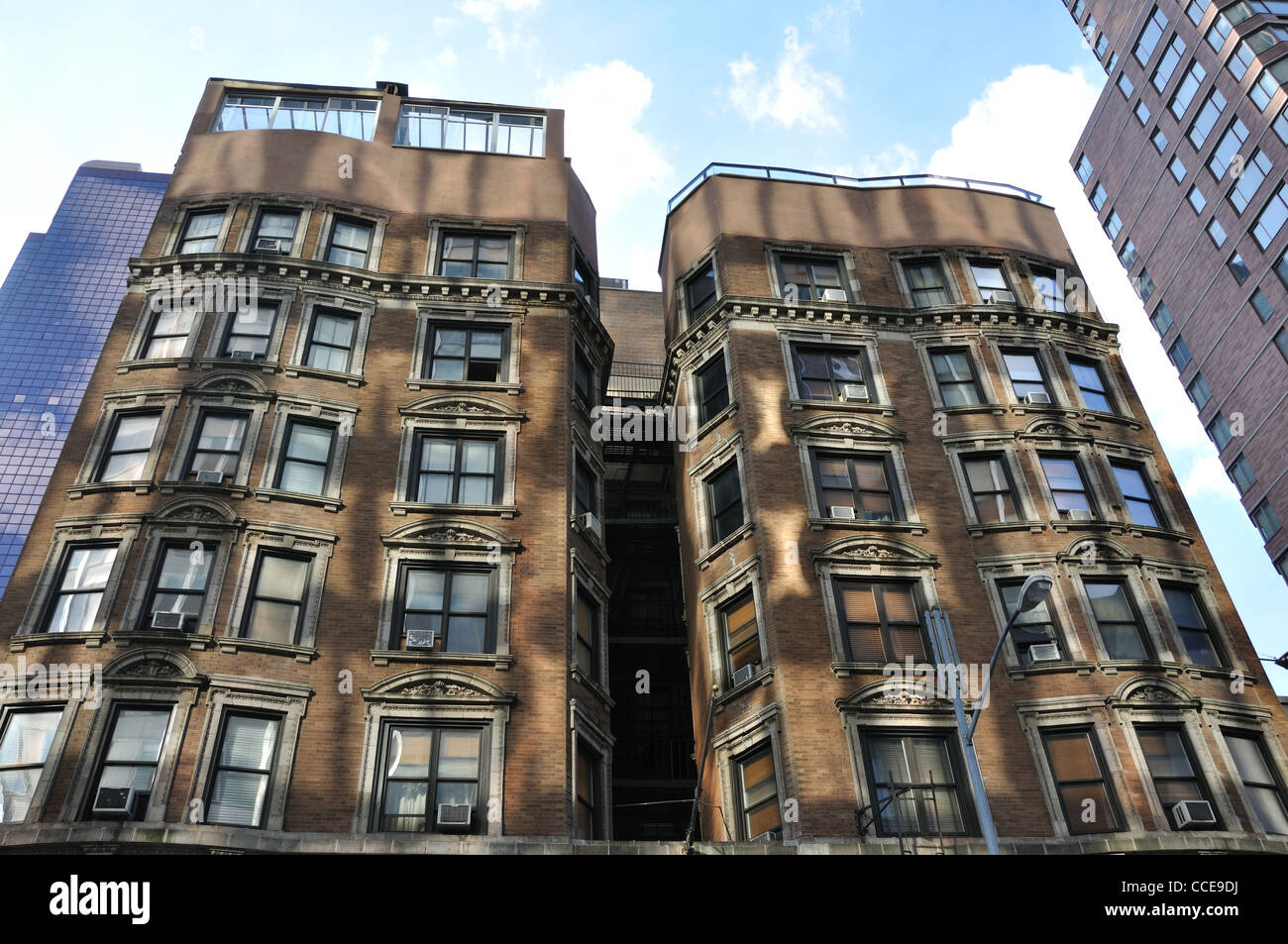 Apartment buildings, New York City, USA Stock Photo - Alamy