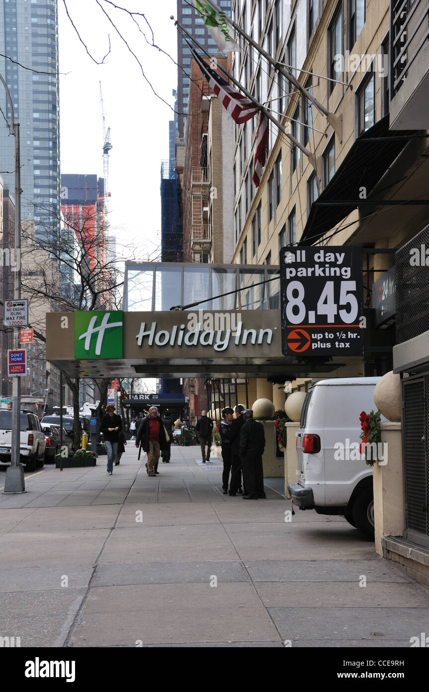 Holiday Inn hotel, New York, USA Stock Photo - Alamy