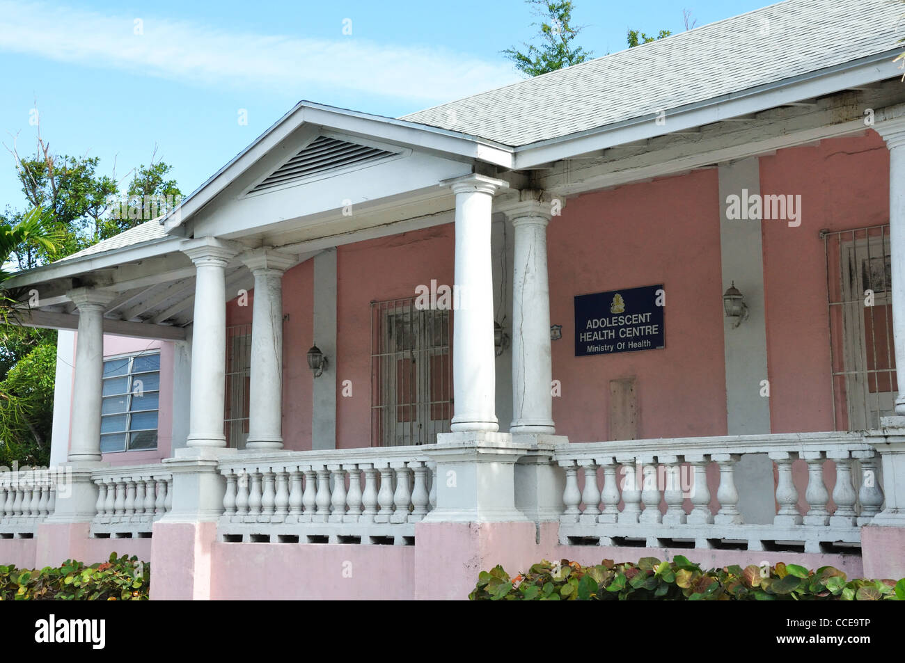 Health centre, Nassau, Bahamas Stock Photo - Alamy