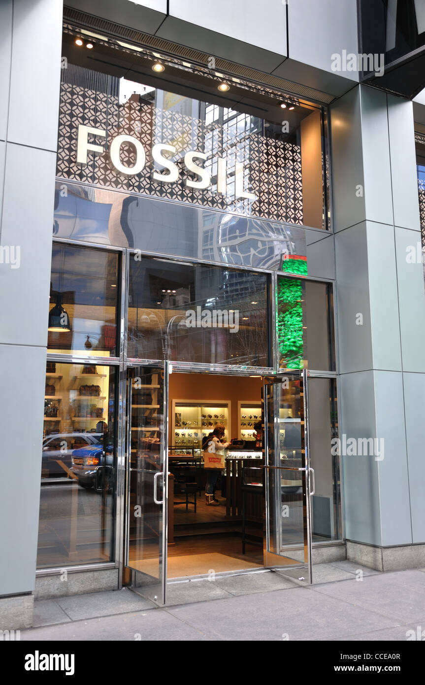 Fossil store, New York, USA Stock Photo - Alamy