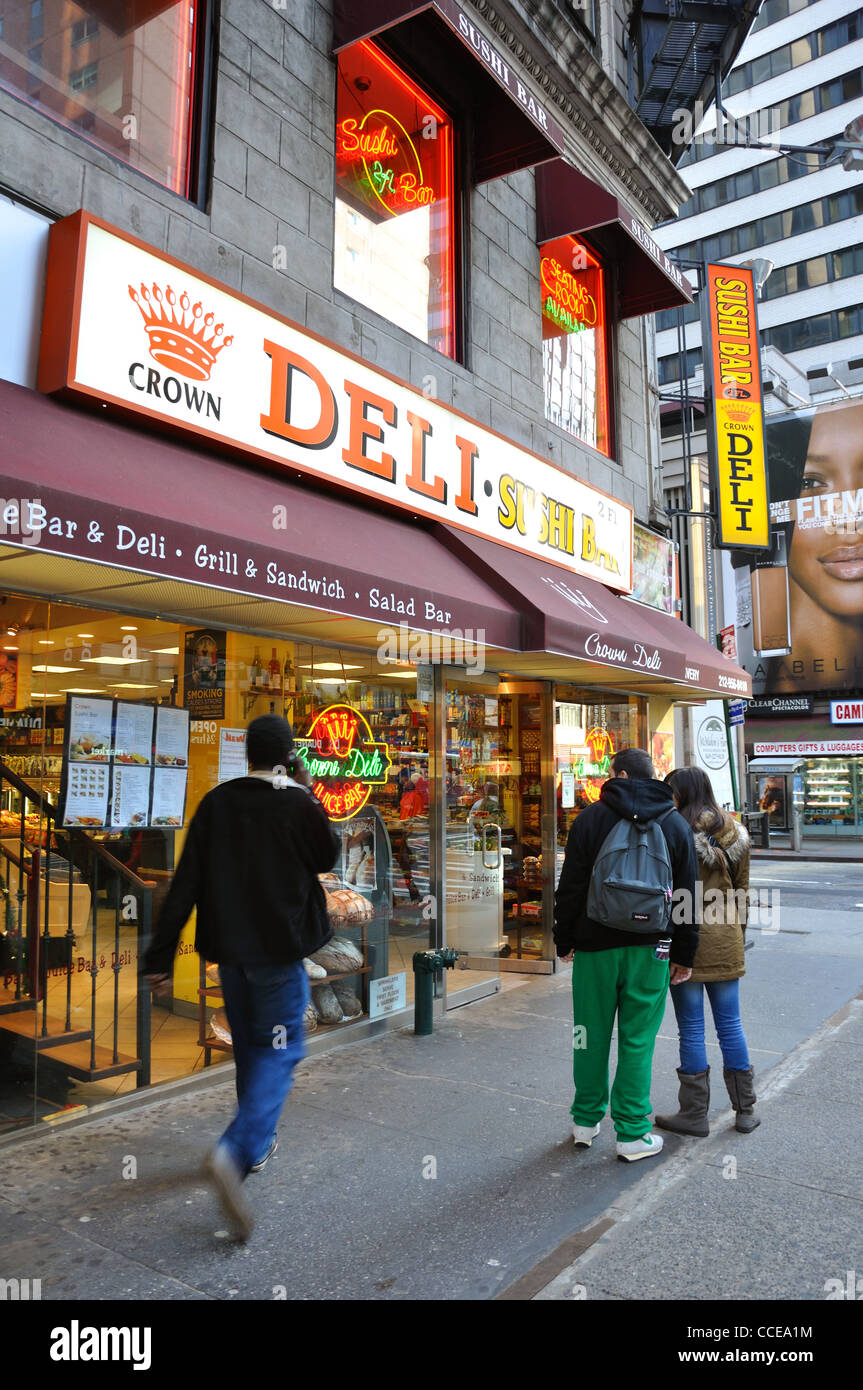 Deli store, New York, USA Stock Photo - Alamy