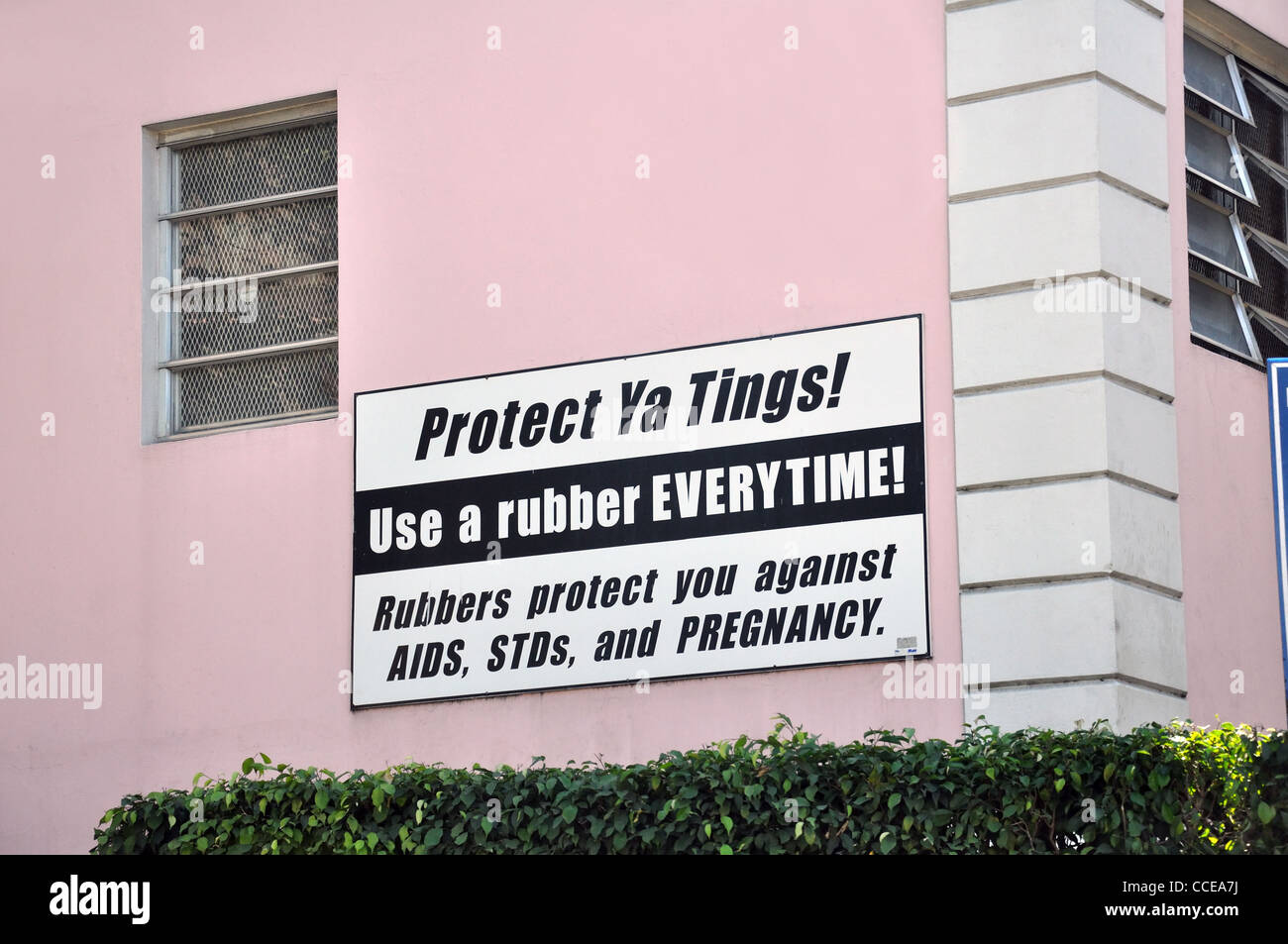 Use condoms ad on street to prevent pregnancy, AIDS and STDs ( sexually ...