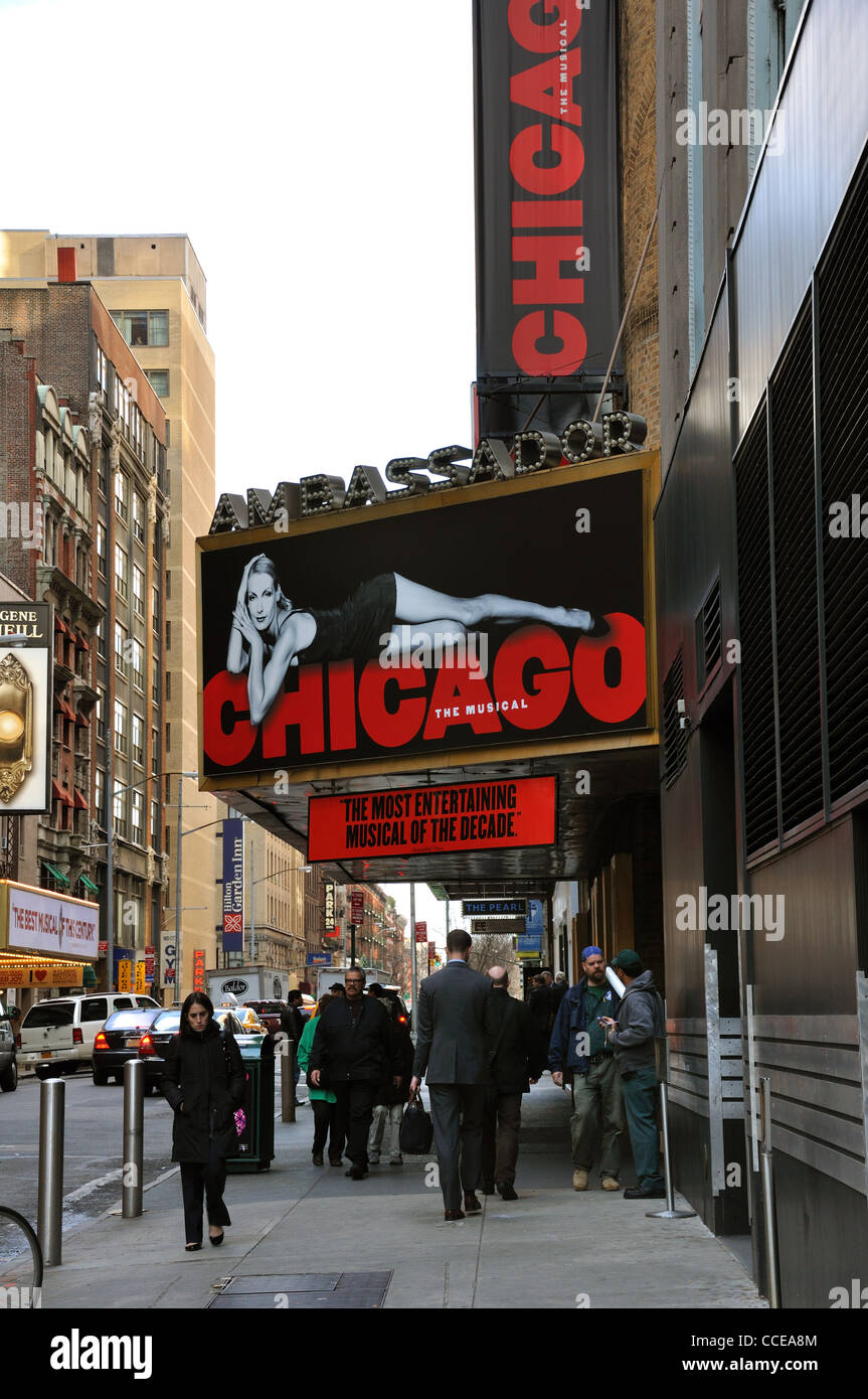 Chicago musical theatre hi-res stock photography and images - Alamy