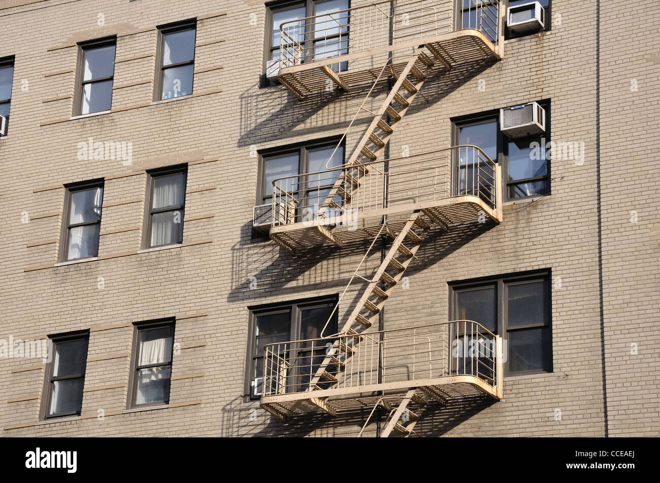 Fire escape, New York City, USA Stock Photo - Alamy