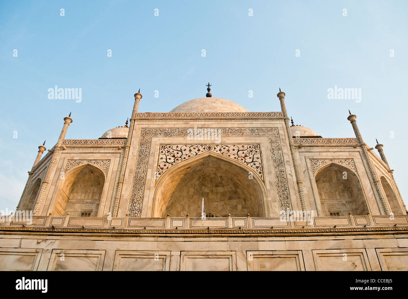 Detail alcove floral pattern taj mahal hi-res stock photography and ...