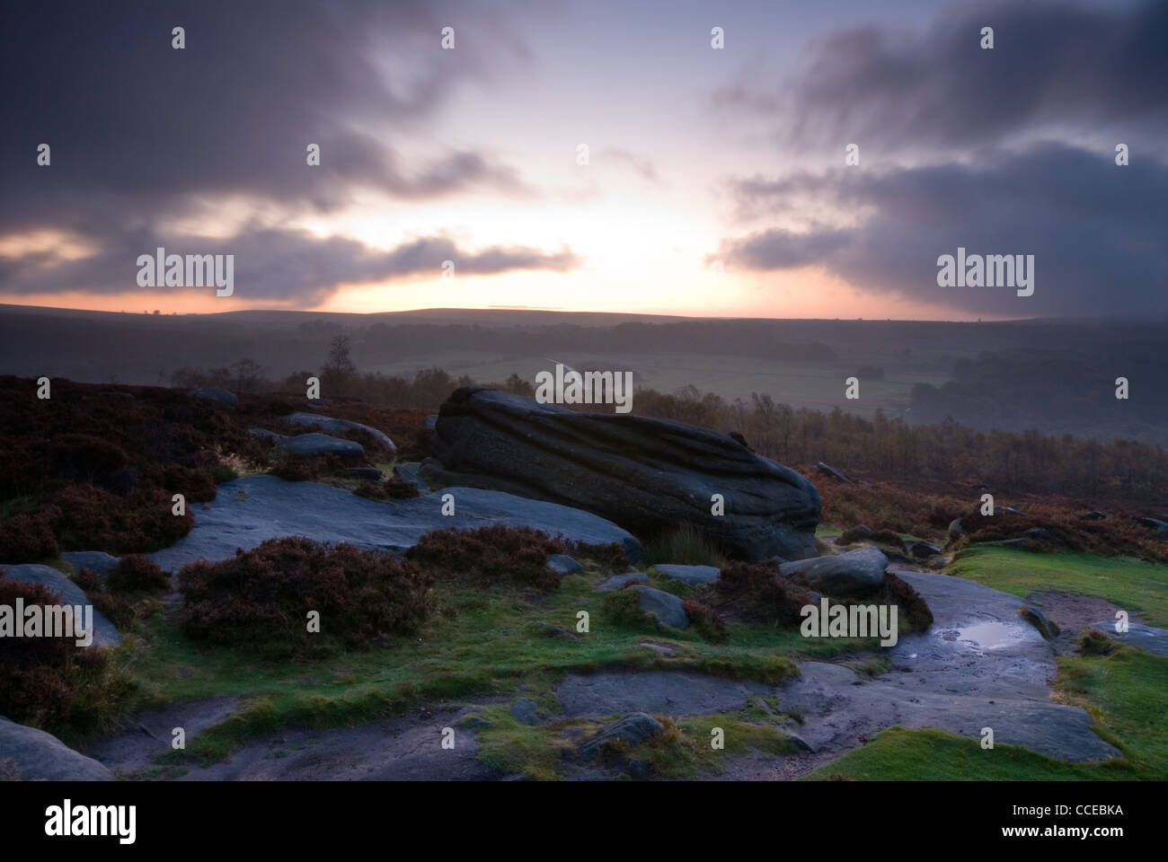 Over Owler Tor in the Peak District National Park - Peak District Scene ...