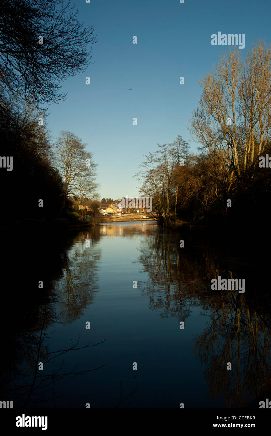 River wansbeck, Morpeth Stock Photo - Alamy