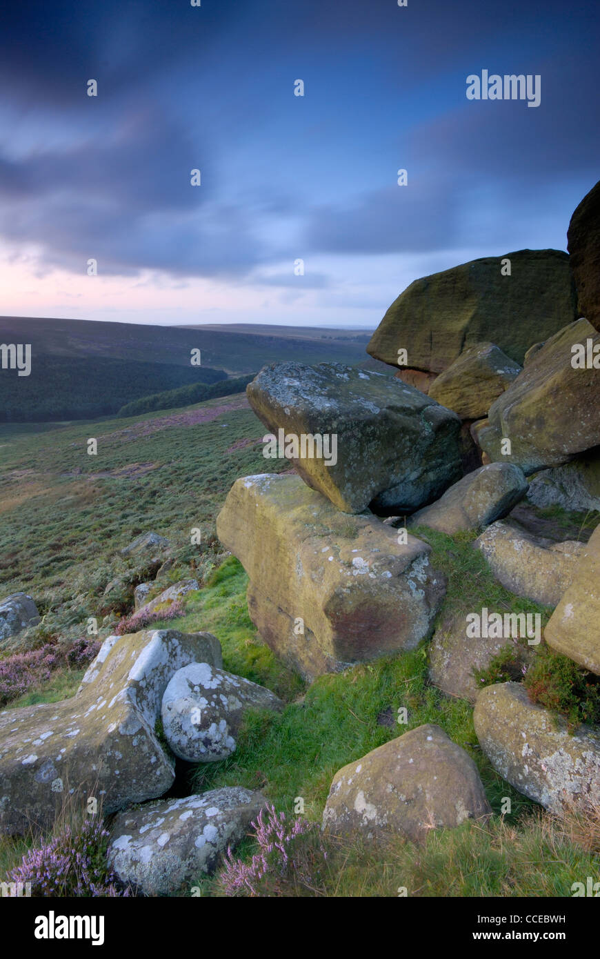 Higher Tor in the Peak District National Park Stock Photo - Alamy