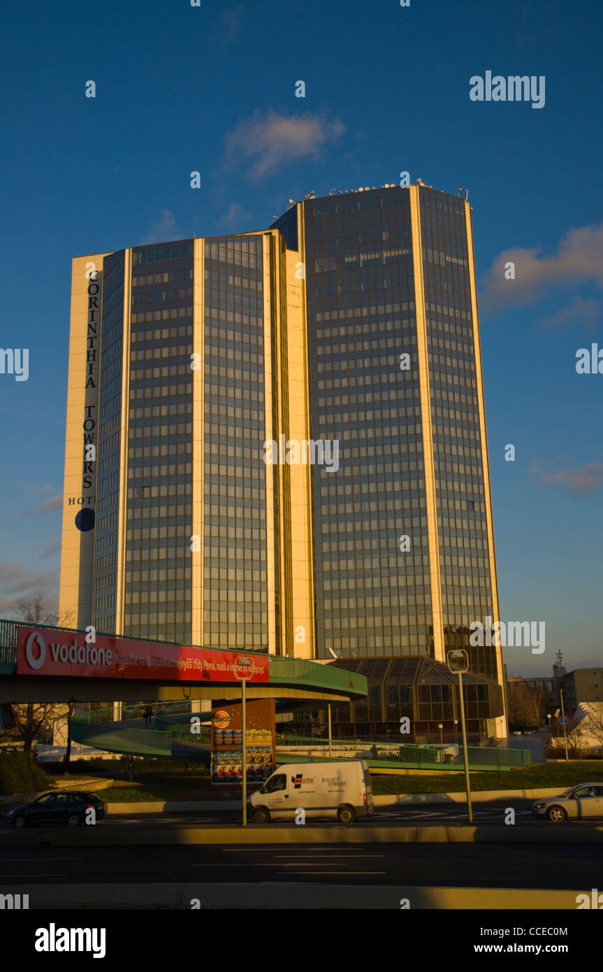 View of nusle city district in prague hi-res stock photography and ...