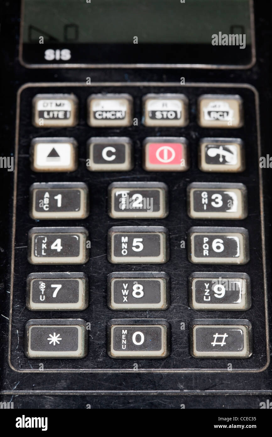 Old phone keypad hi-res stock photography and images - Alamy