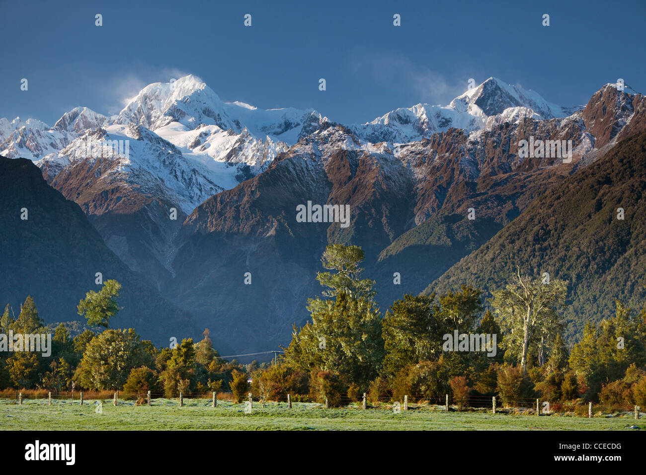 Mt tasman and aoraki mt cook hi-res stock photography and images - Alamy