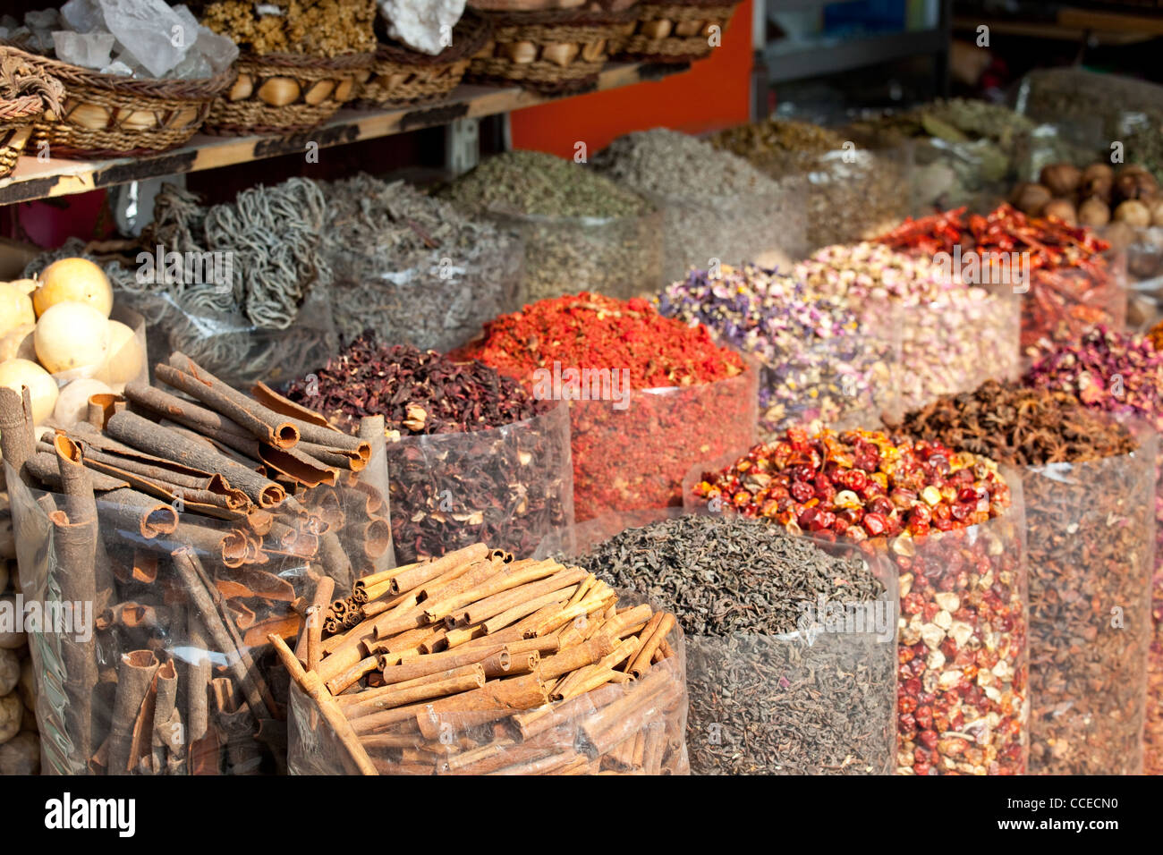 Spice bazaar, Dubai Stock Photo - Alamy