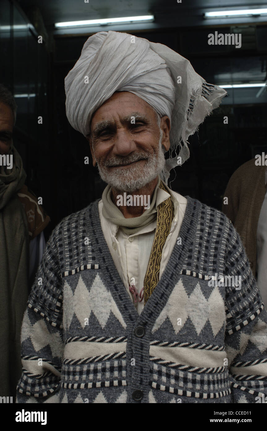 A man who lives in the Old City of Lahore in Pakistan and who claims ...