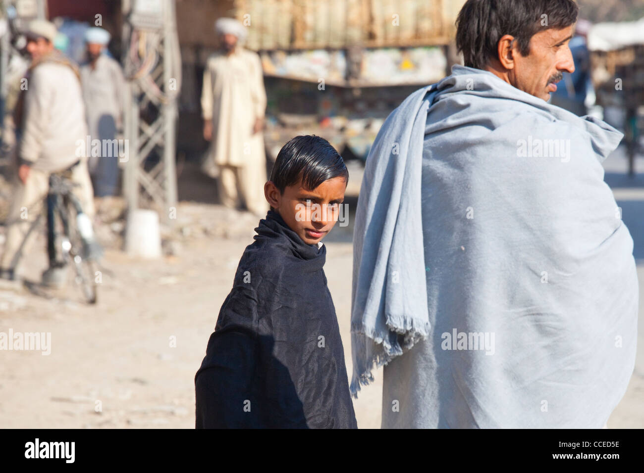 Father and son in Punjab Province, Pakistan Stock Photo - Alamy