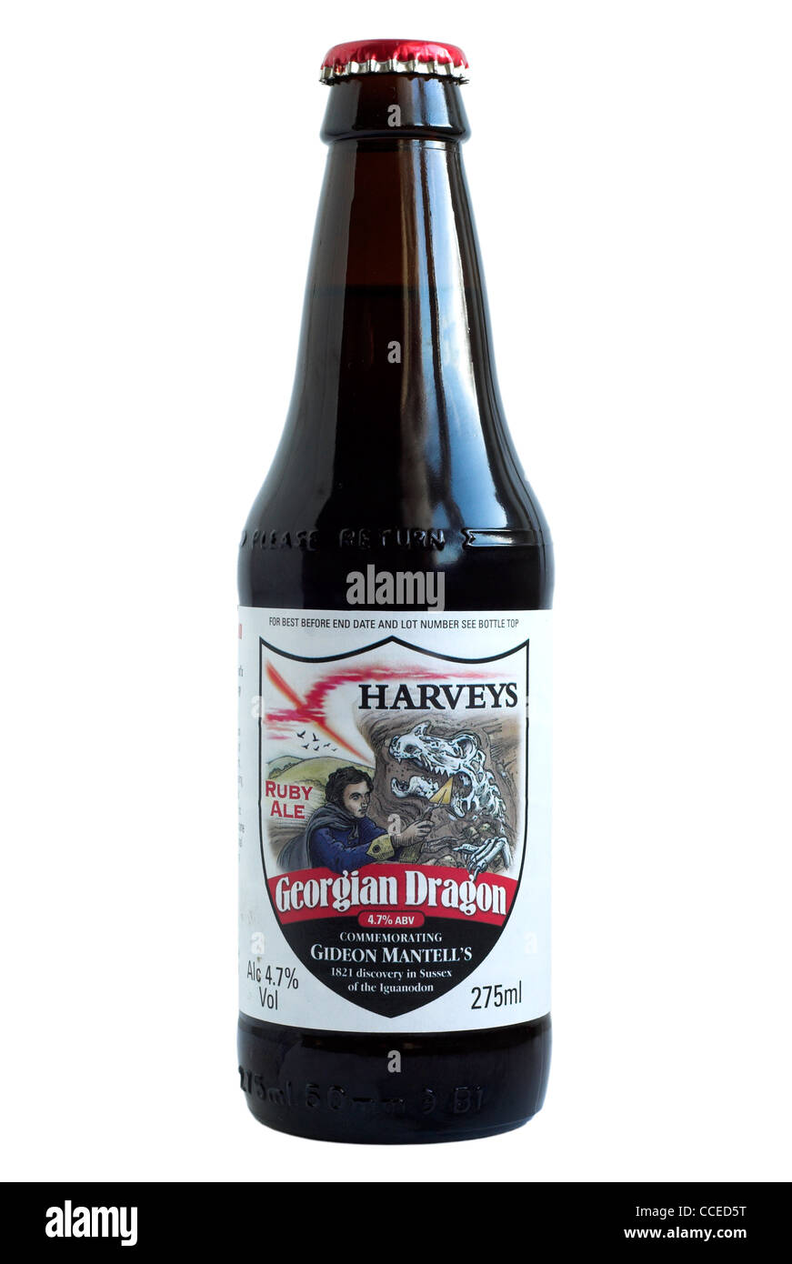 Harveys Georgian Dragon Bottled Beer - current @ 2011 Stock Photo - Alamy