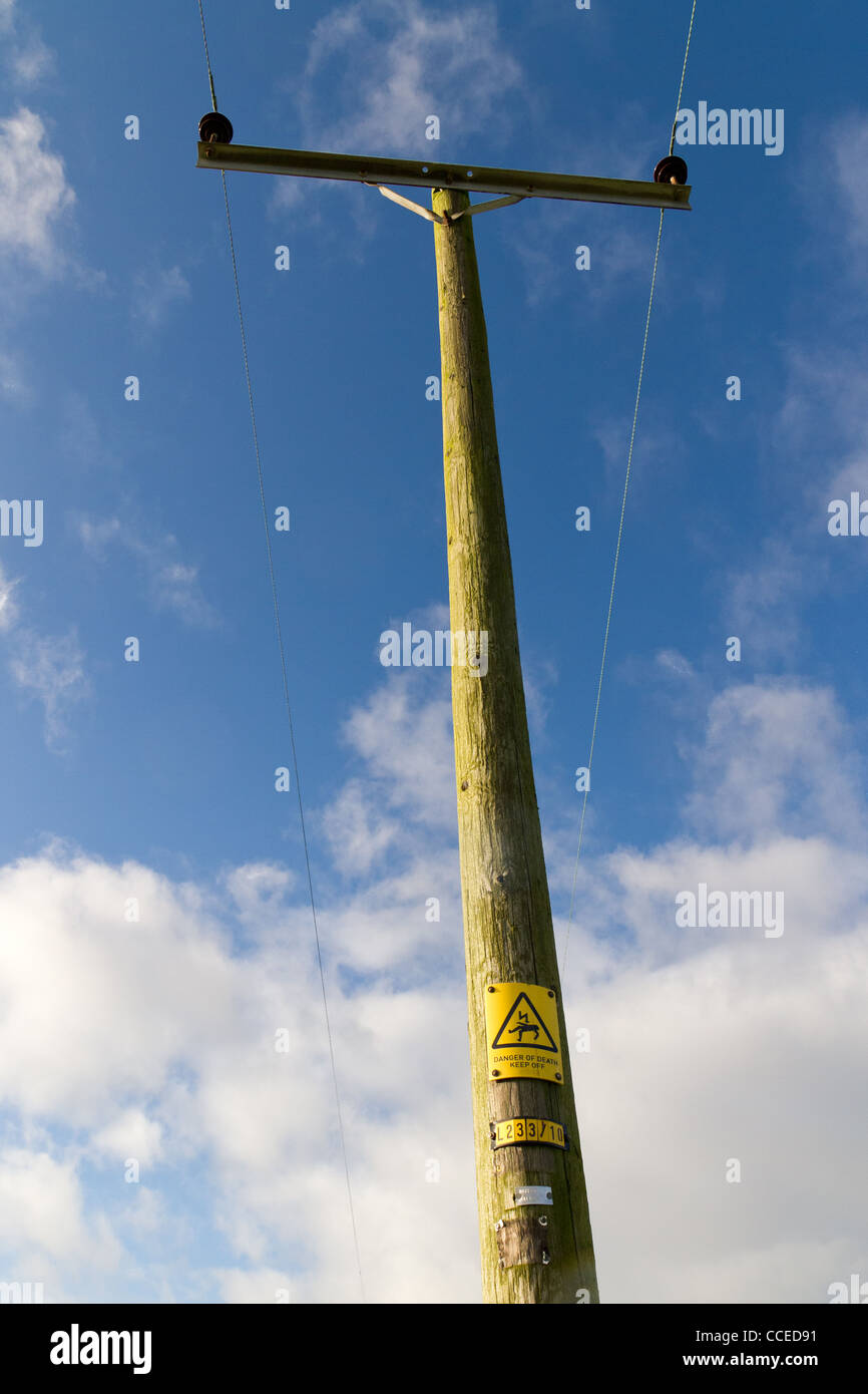 Pylon pole hi-res stock photography and images - Alamy