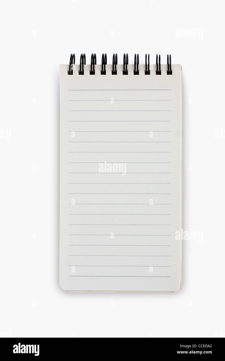blank paper spiral Stock Photo - Alamy