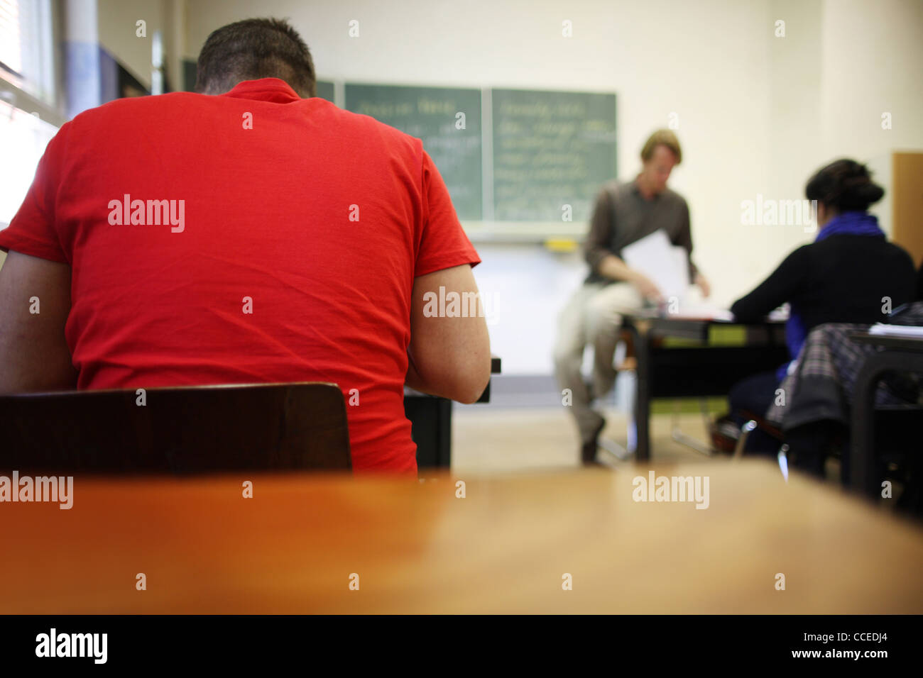 Strict teacher hi-res stock photography and images - Alamy