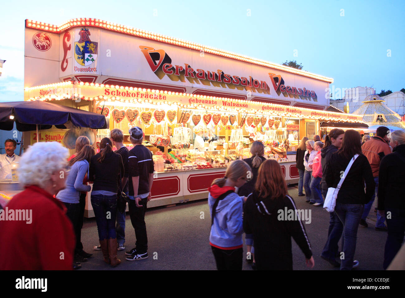 Sweets booth hi-res stock photography and images - Alamy