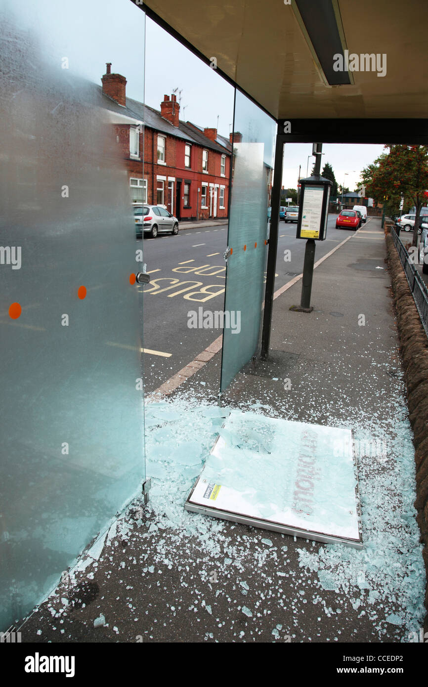 Bus Stop In Nottingham City High Resolution Stock Photography and ...