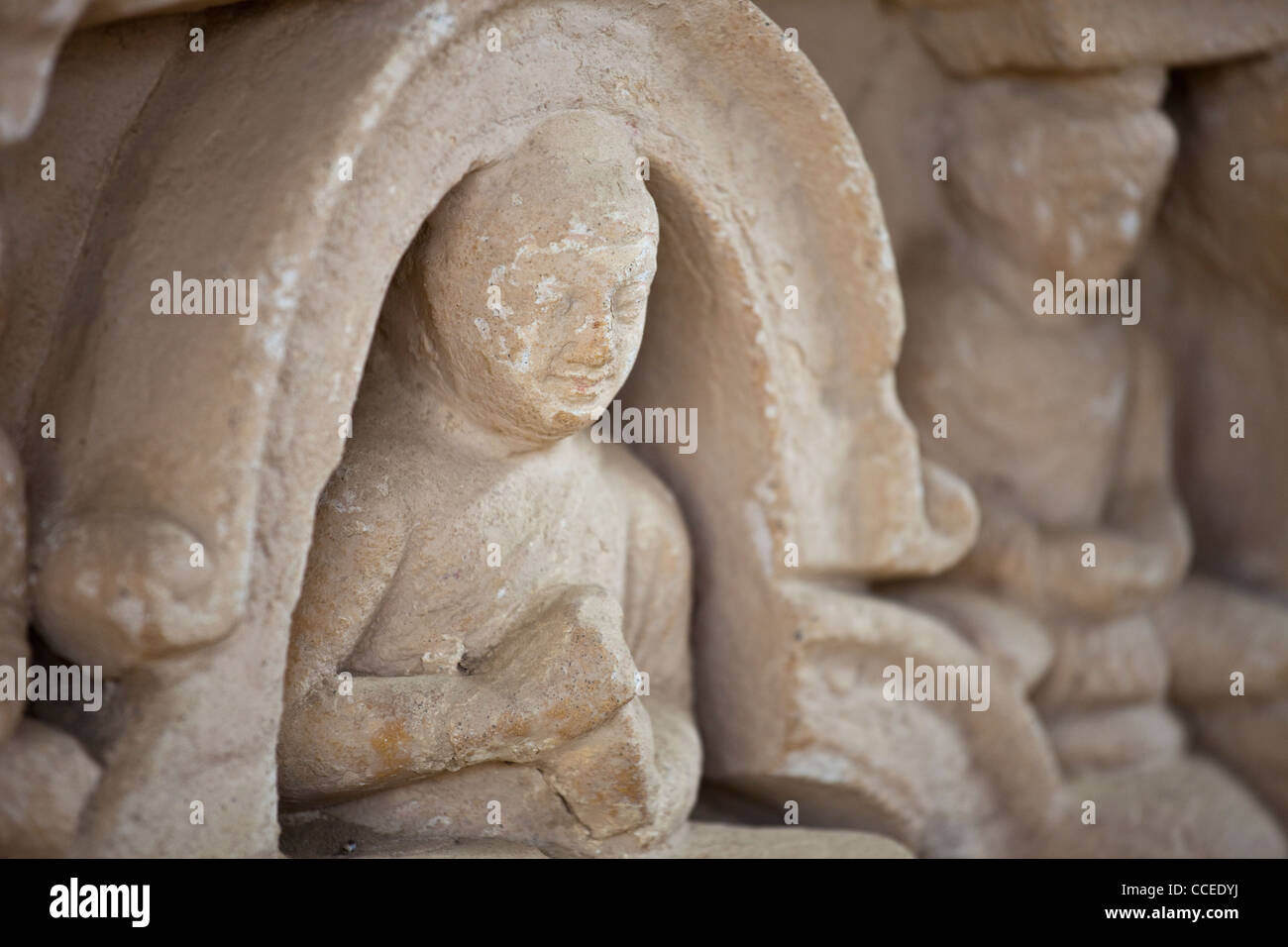 Buddhist ruins, Jaulian Stupa and Monastery, Taxila, Punjab Province ...