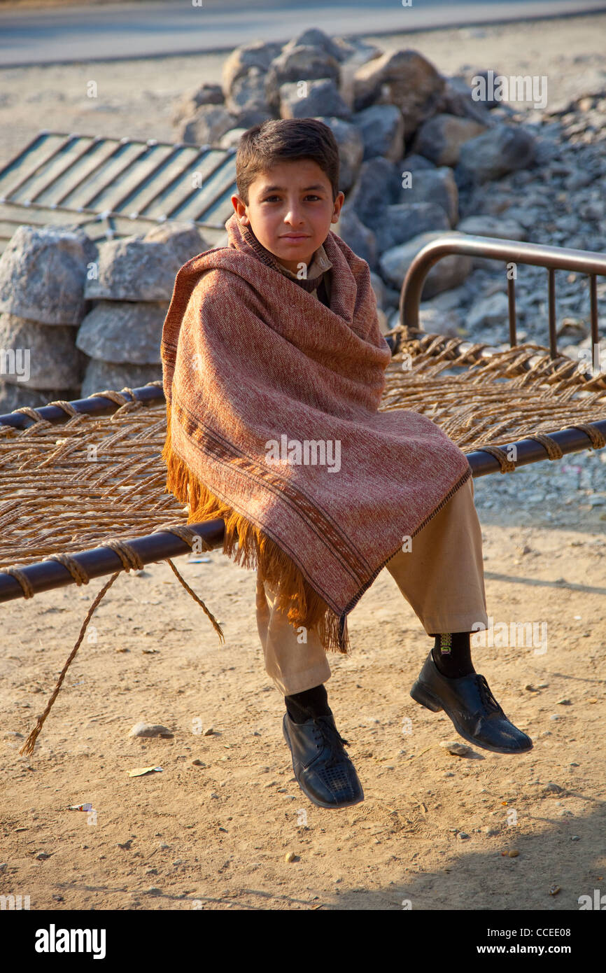 Young boy in Punjab Province, Pakistan Stock Photo - Alamy