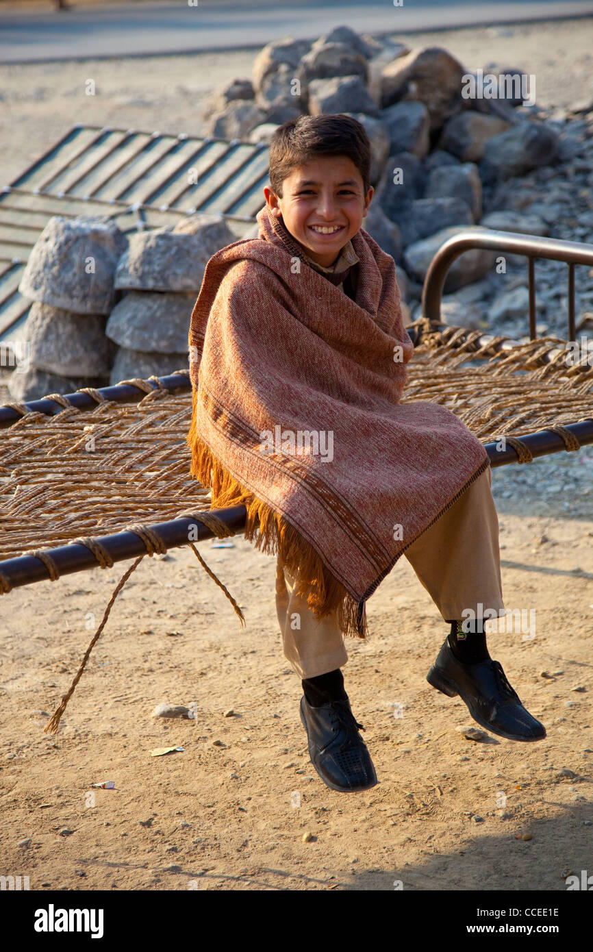 Young boy in Punjab Province, Pakistan Stock Photo - Alamy