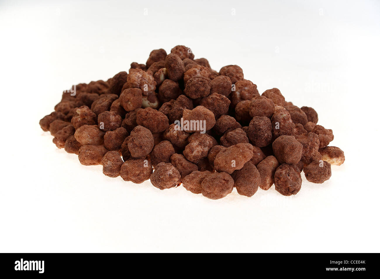 close up of roasted peanuts with orange chocolate flavour, germany ...