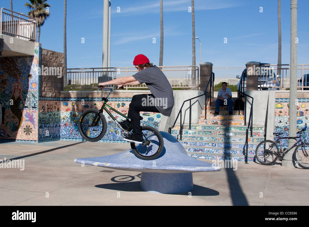 Bicycle Tricks Stock Photo - Alamy Bicycle Tricks Stock Photo - Alamy