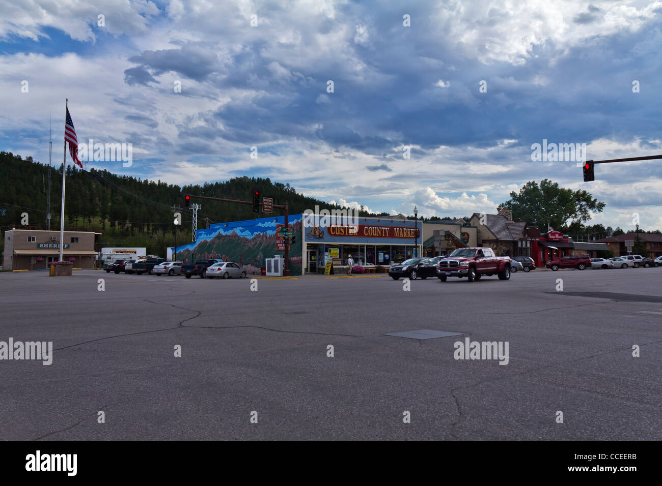 Town hi res hi-res stock photography and images - Alamy