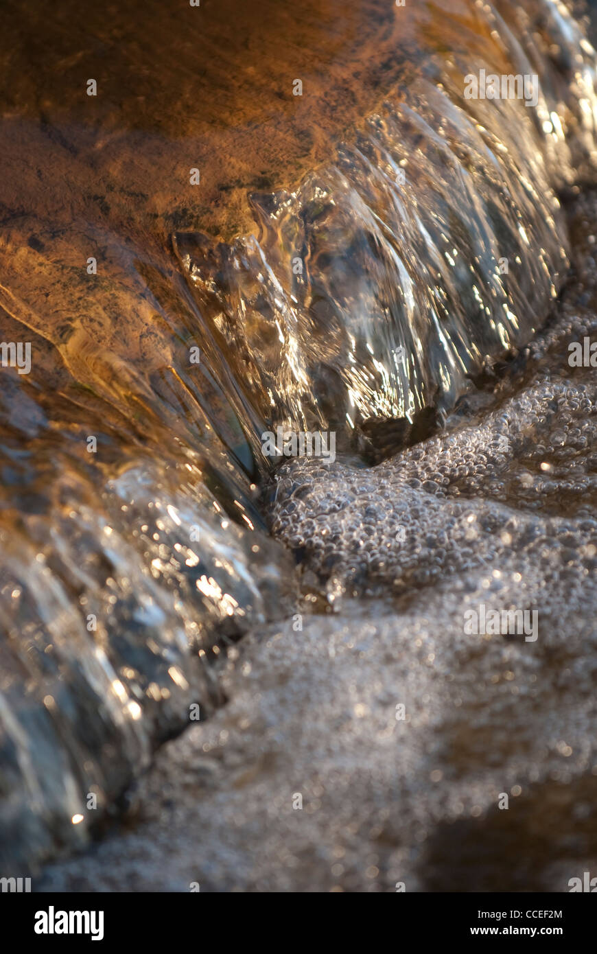 Small trickling waterfall Stock Photo - Alamy