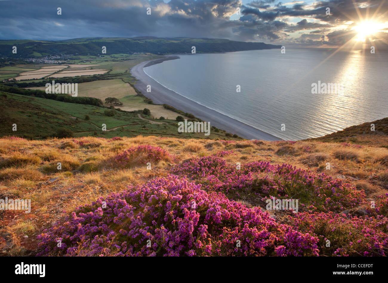 Bossington hill hi-res stock photography and images - Alamy